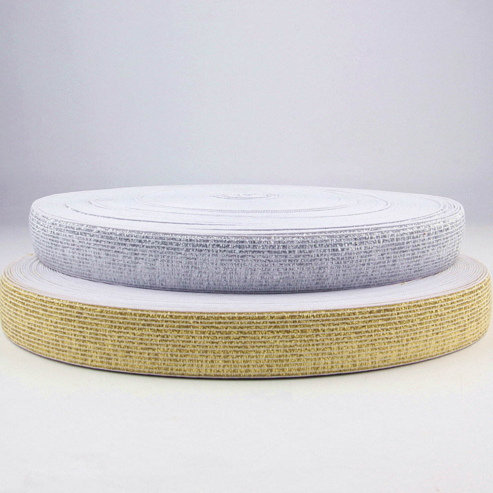 Glitter Elastic Bands 25MM Width 2meters/package G... – Grandado