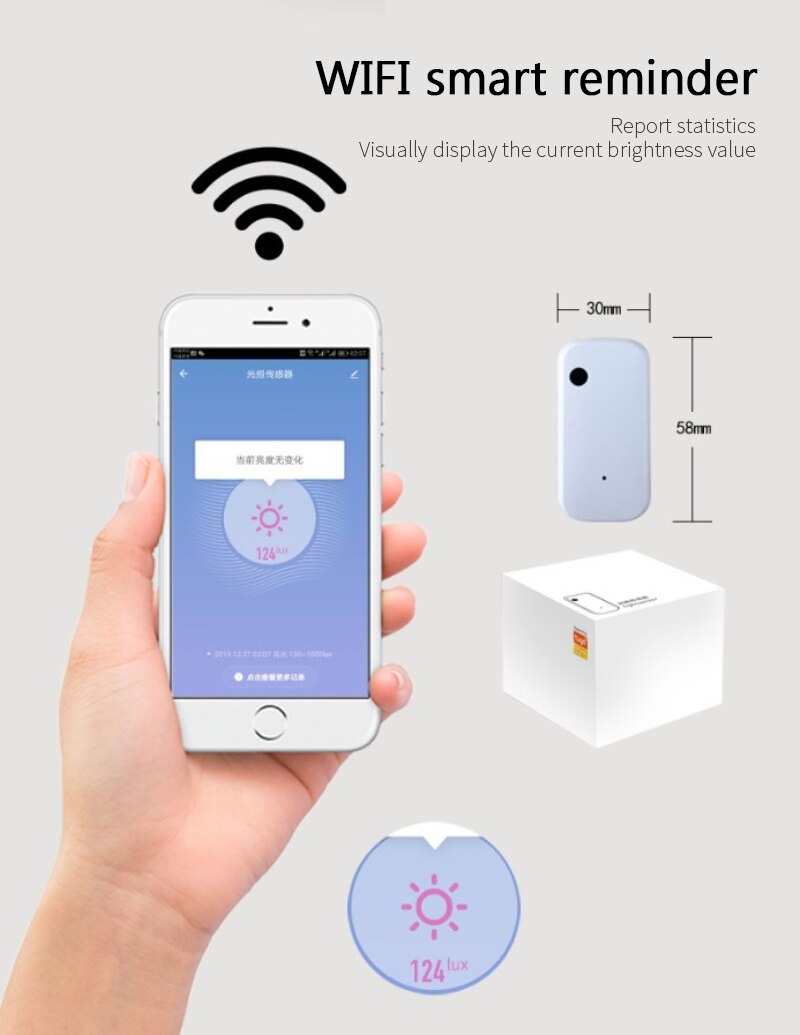 Tuya Zigbee Sensor Automatic WIFI Illuminance Brig... – Grandado