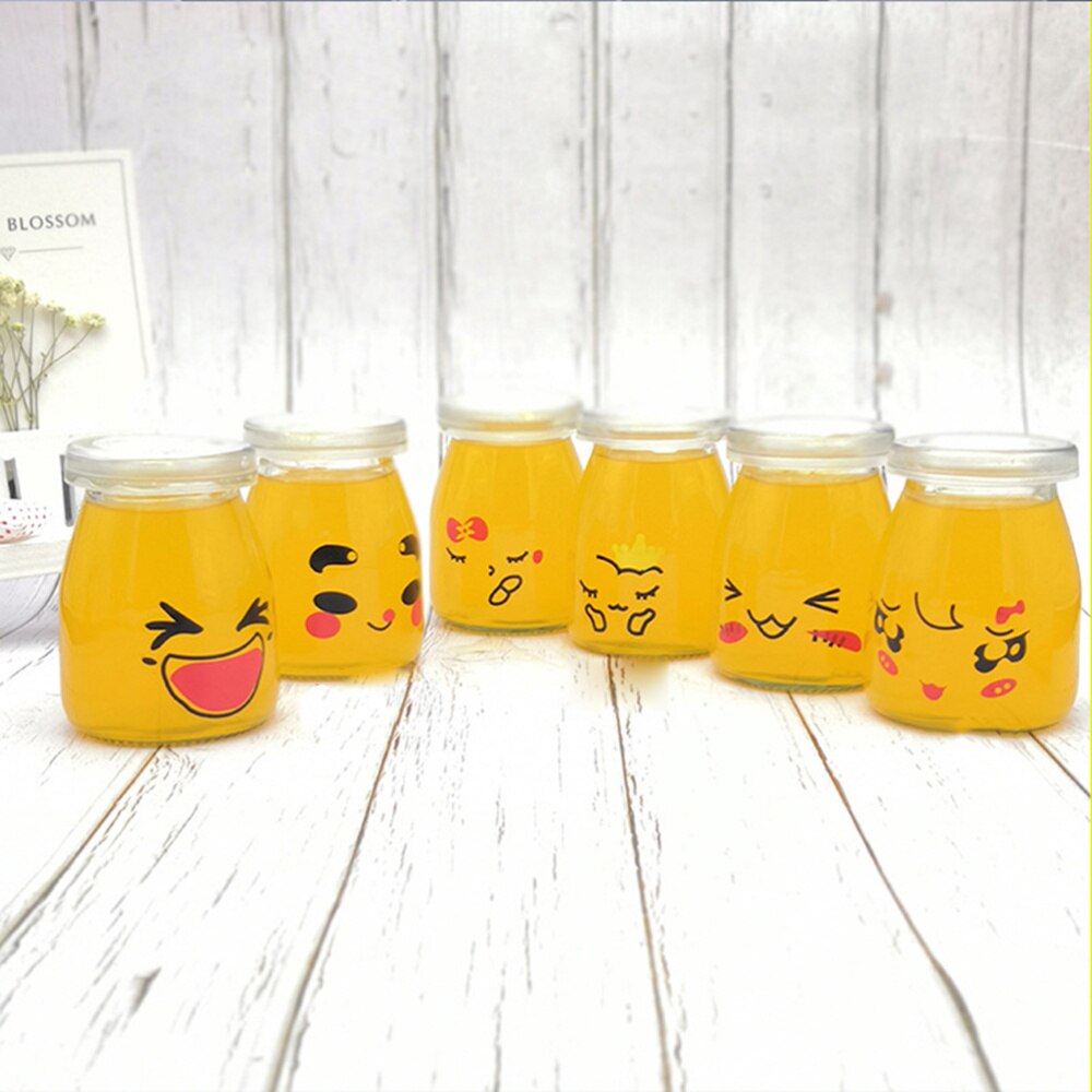 150ml Lovely Pudding Bottle Glass Heat-resistant Y... – Grandado