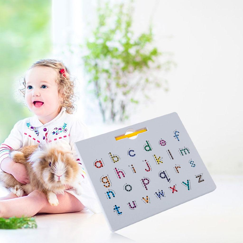 Magnetic Drawing Letter Tracing Board Sensory Lear... – Grandado