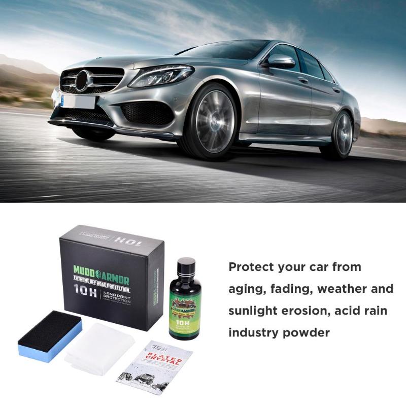 50mL Ceramic Car Coating Liquid Glass 10H Hardness... – Grandado