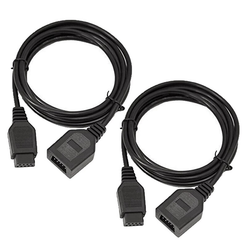 2-Pack 1.8M 9 Pin Extension Cord Kabel Voor Sega G... – Grandado