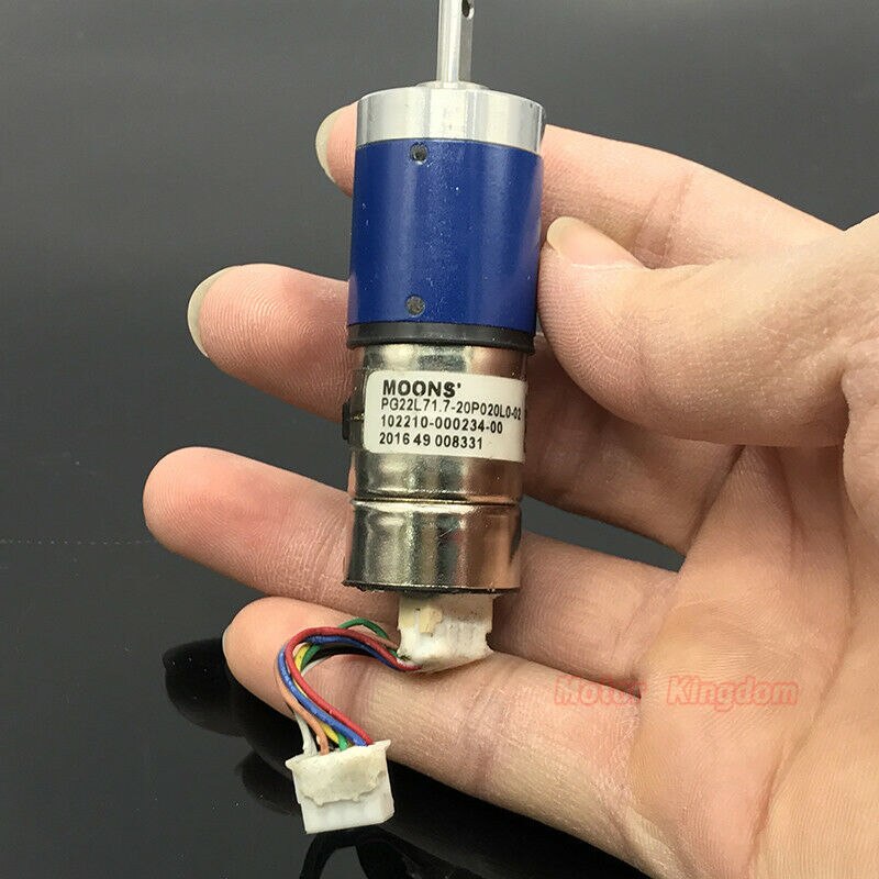 Used 20mm MOONS Planetary Gear Step Motor 18 Degre... – Grandado