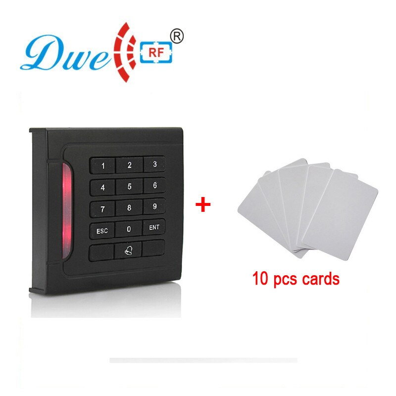 Black 125khz/ 13.56mhz plastic rfid keypad reader ... – Grandado