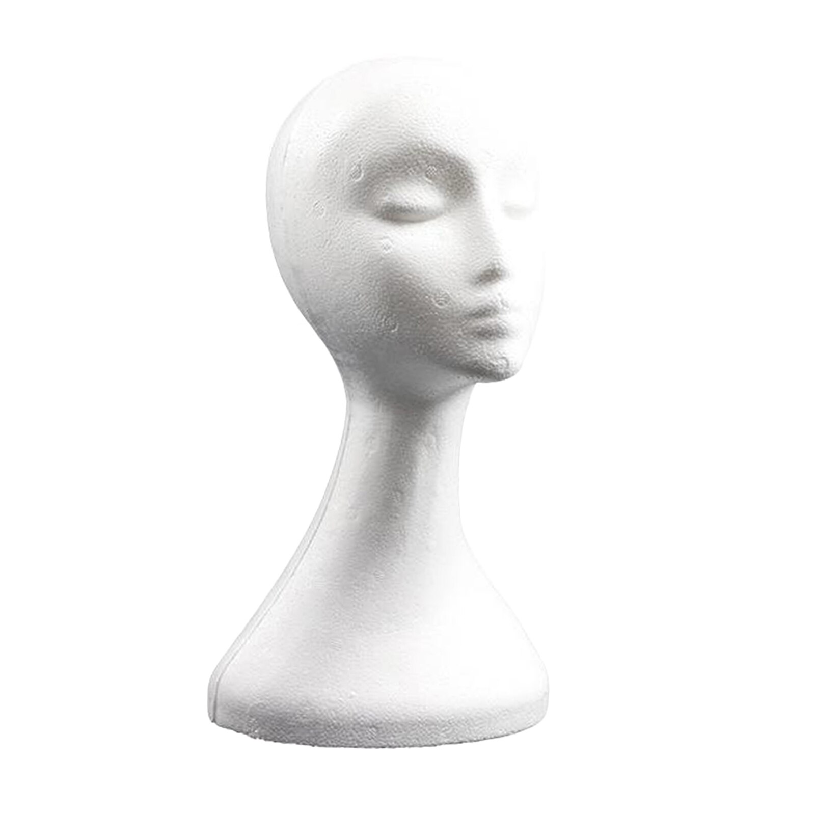Mannequin Head Polystyrene Head Female Foam Maniki... – Grandado