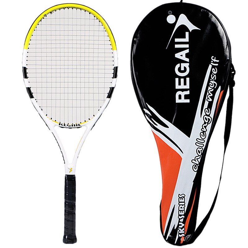 Regail 1 Piece Tennis Racket Carbon Fiber Women Ma... – Grandado
