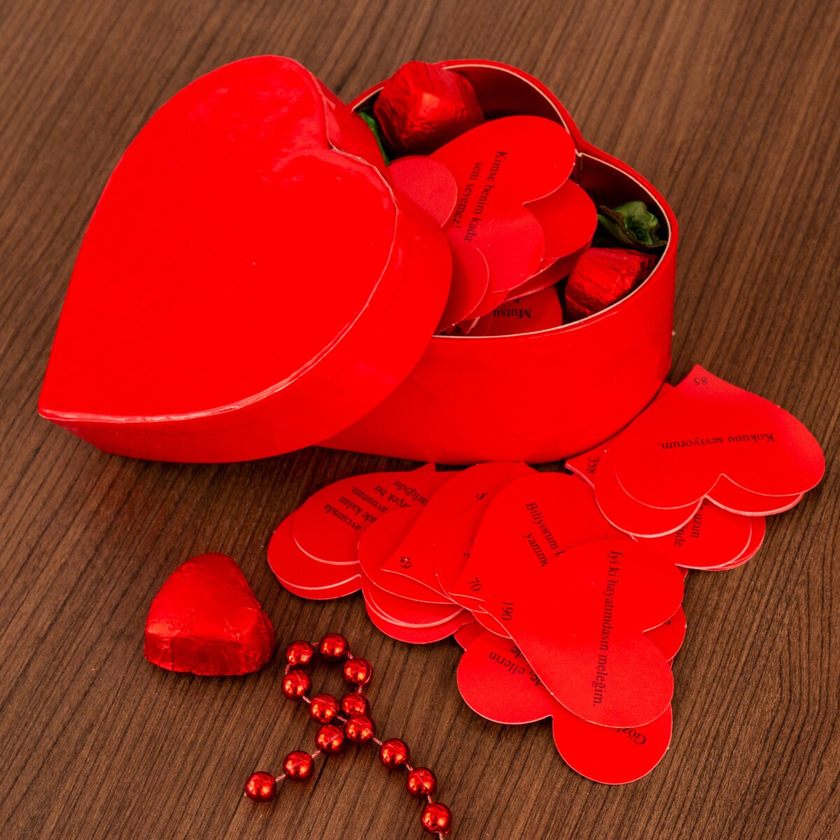 Heart Boxed 365 Day Custom Message Cards – Grandado