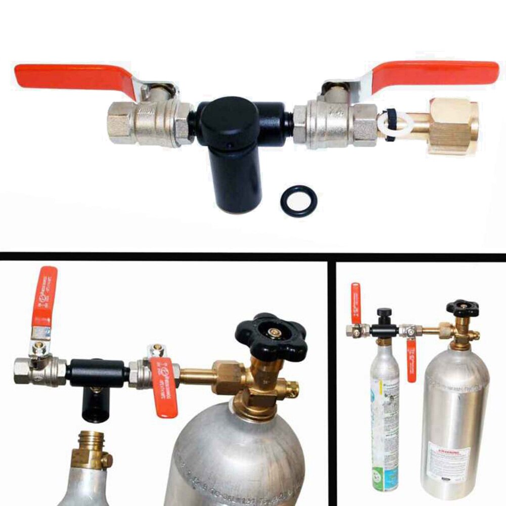 Dual Ventil Ladung Adapter Für SodaStream CO2 Panz... – Grandado