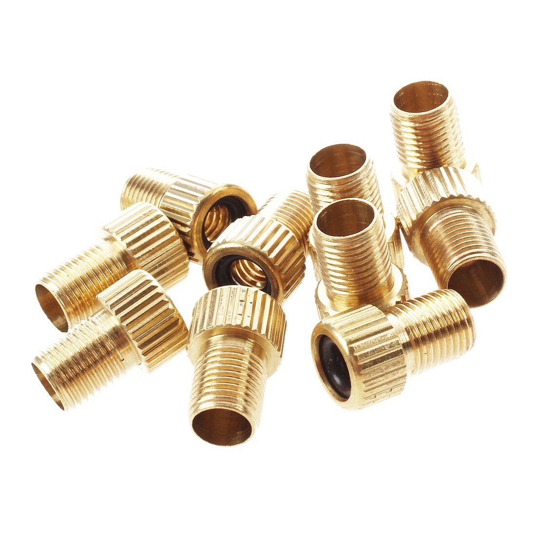 10Pcs Brass Presta to Schrader Adaptor Valve Bicyc... – Grandado