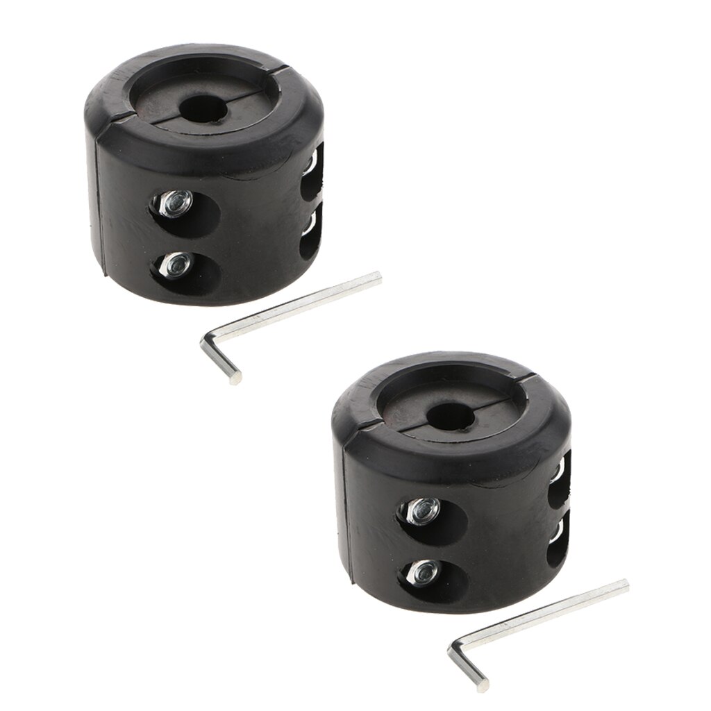 2X Black Winch Cable Hook Stopper Rubber Rope Line... – Grandado