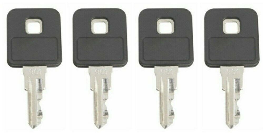 4pc Ignition Key 214-961 For Ditch Witch Trencher ... – Grandado