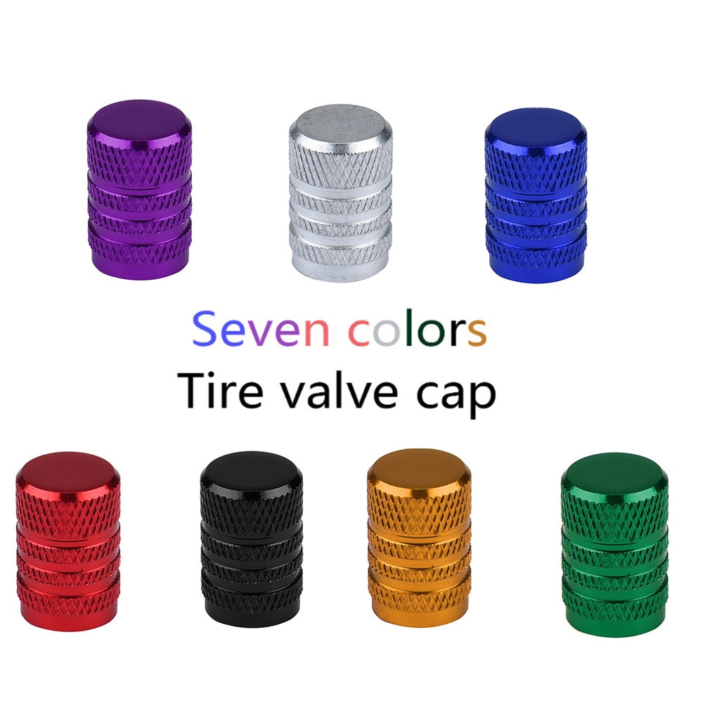 Top 7 colors Hexagonal Tire Stem Caps 4X Car Truck... – Vicedeal