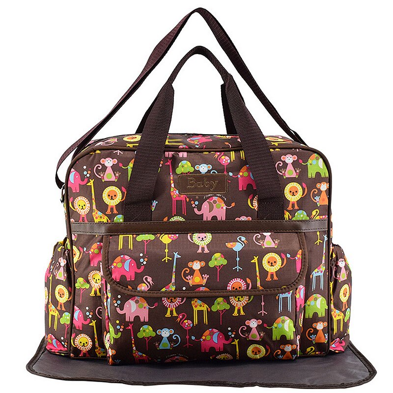 Cartoon Pattern Waterproof PVC Mummy bag Multi-poc... – Grandado