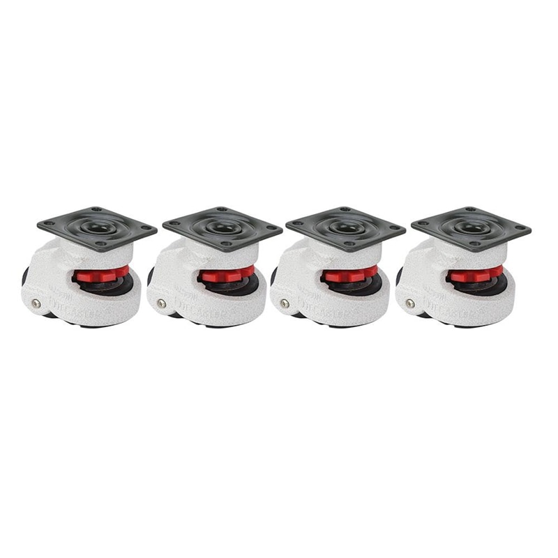 Rollen Förderung! 4 Pcs Swivel Gummi Caster Räder ... – Vicedeal