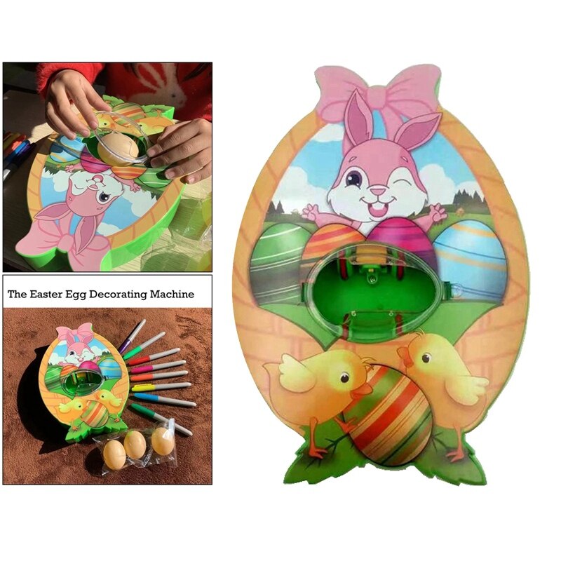 Easter Egg Decorator Kit Bunny Egg Coloring Machin... – Grandado