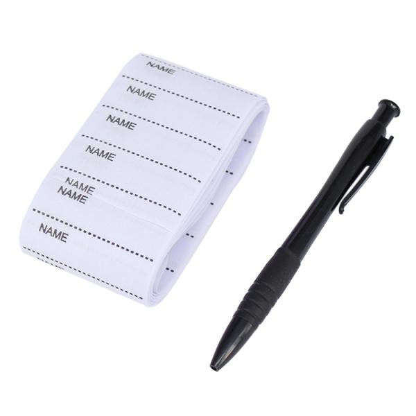 200 Pieces Sew On Name Tapes Name Tags Labels Unif... – Grandado