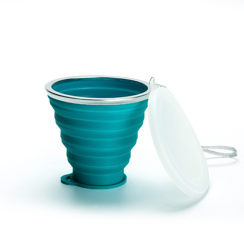 180/250ml Silicone Folding Cup Portable 3 Colors M... – Vicedeal