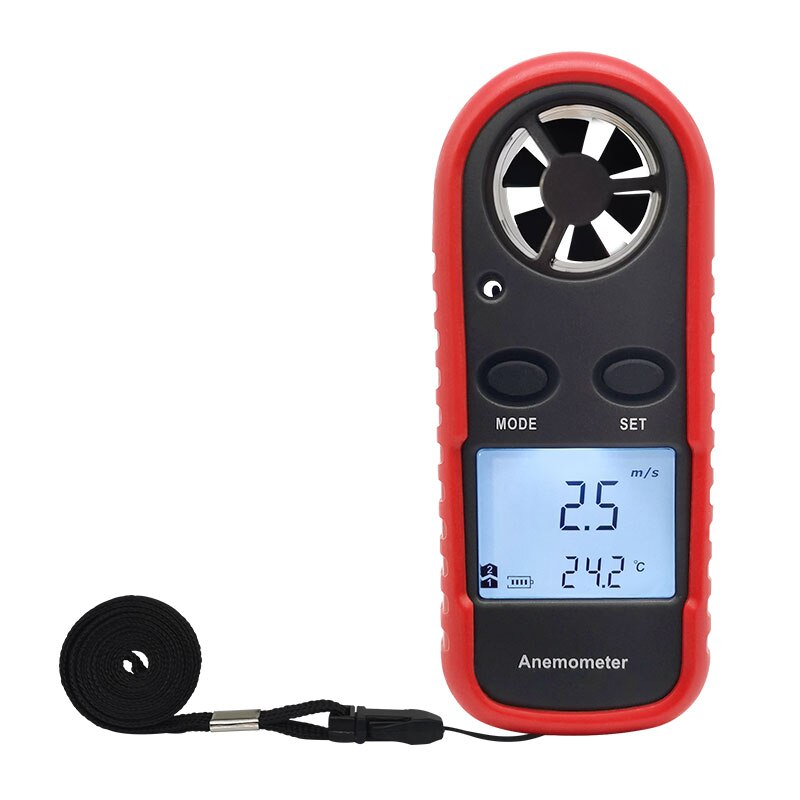 2 in 1 Mini Anemometer Portable Anemometro Thermom... – Grandado