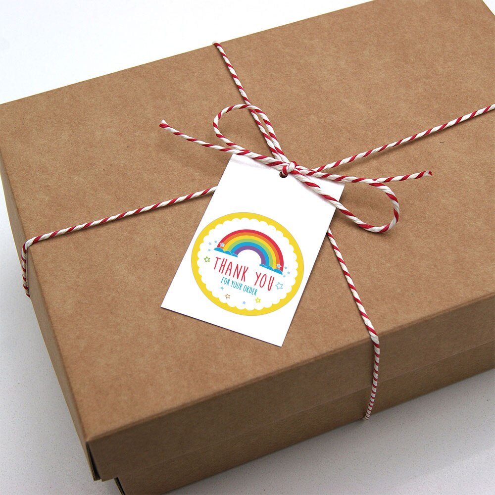 500Pcs Thank You For Your Order Stickers And Card ... – Grandado