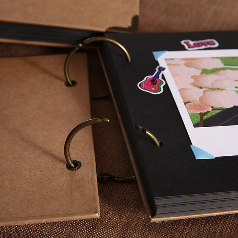 Newcoenyerfiet Blanco Eenvoudige Diy Fotoalbum Kra... – Grandado
