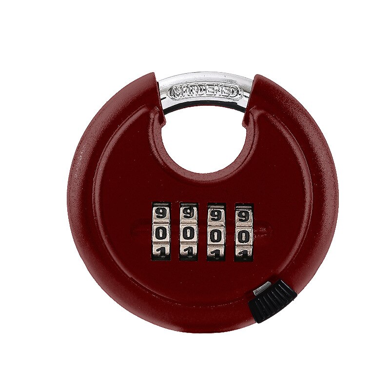Metal Outdoor Black Red Anti-theft Round Combinati... – Grandado