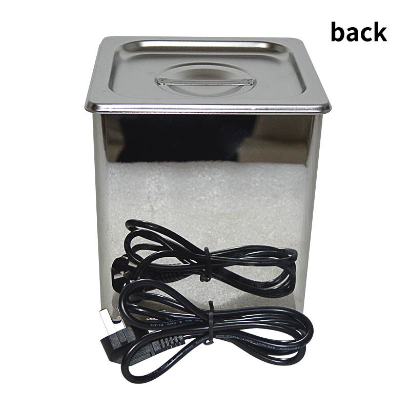 Stainless steel ultrasonic cleaning machine 80W ha... – Grandado