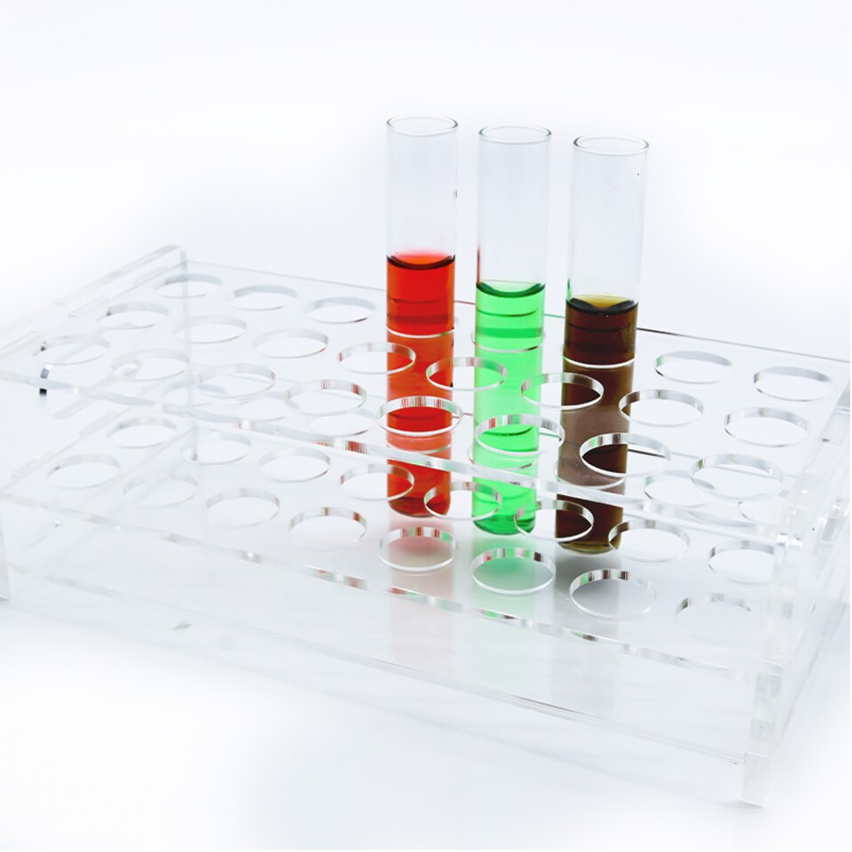 3 Columns 24 Holes Test Tube Rack Plexiglass Suita... – Vicedeal