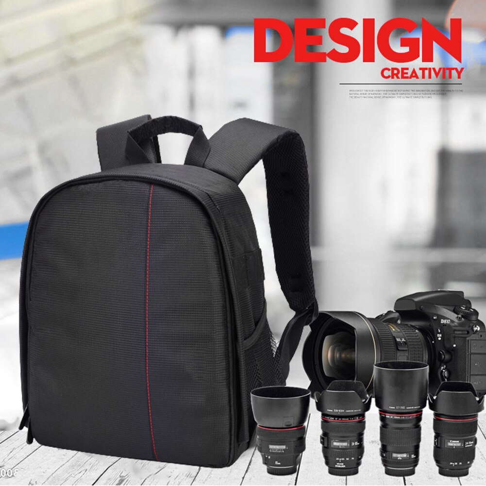 Portable Waterproof Camera Bag Nylon Oxford Cloth ... – Vicedeal