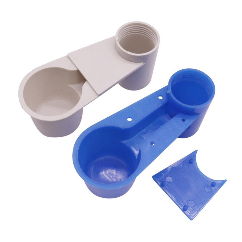 1 Pcs Plastic Poultry Feeder Pet Birds Feeding Tro... – Grandado