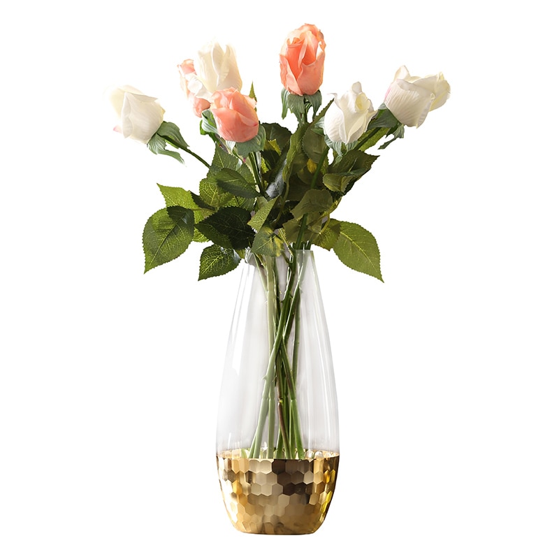 Strongwell Nordic Gold Foil Art Vase Modern Craft ... – Grandado