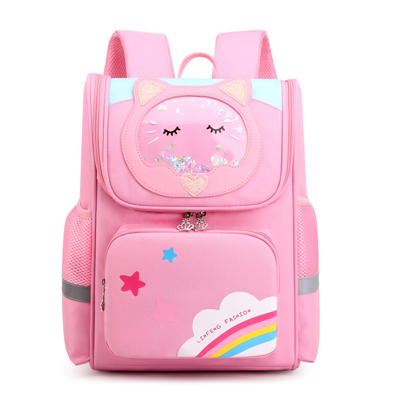 Nylon Fabric Children's Backpack Cute Transparent ... – Grandado