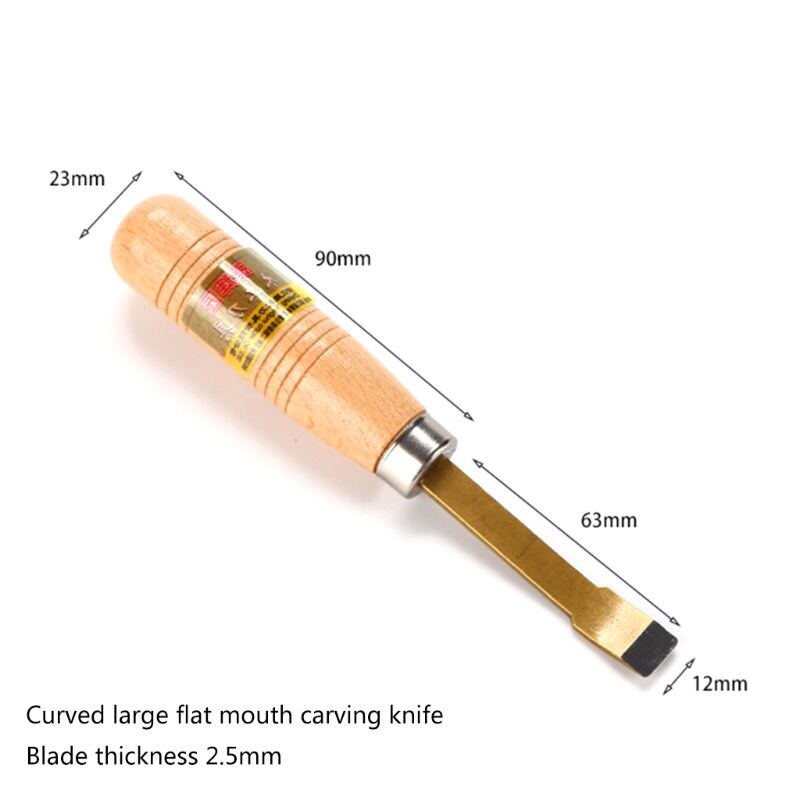 6pcs Gilded Lathe Wood Carving Chisels DIY Hand Ca... – Grandado