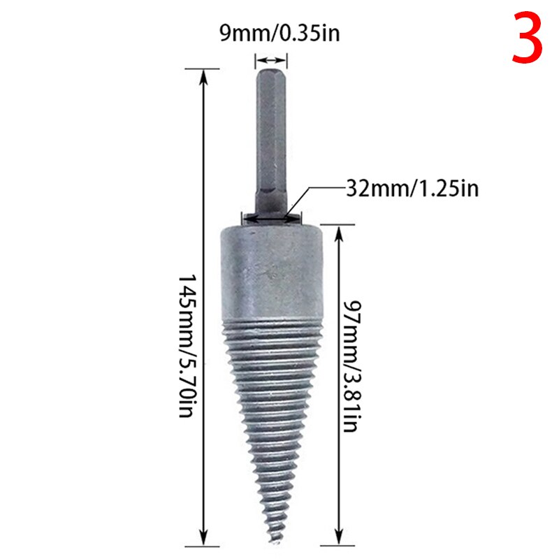 32Mm Brandhout Splitter Machine Boor Hout Kegel Ru... – Grandado