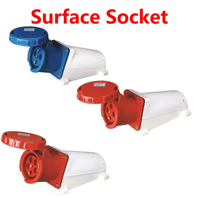 63A IP67 Industrial Plug and Socket 3P/4P/5Pin Ele... – Grandado
