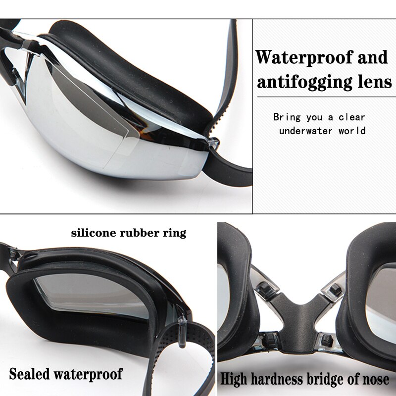 Tyrier adjustable glasses for swimming waterproof ... – Vicedeal