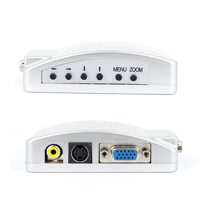 PC Converter Box Computer VGA to TV AV RCA Signal ... – Grandado