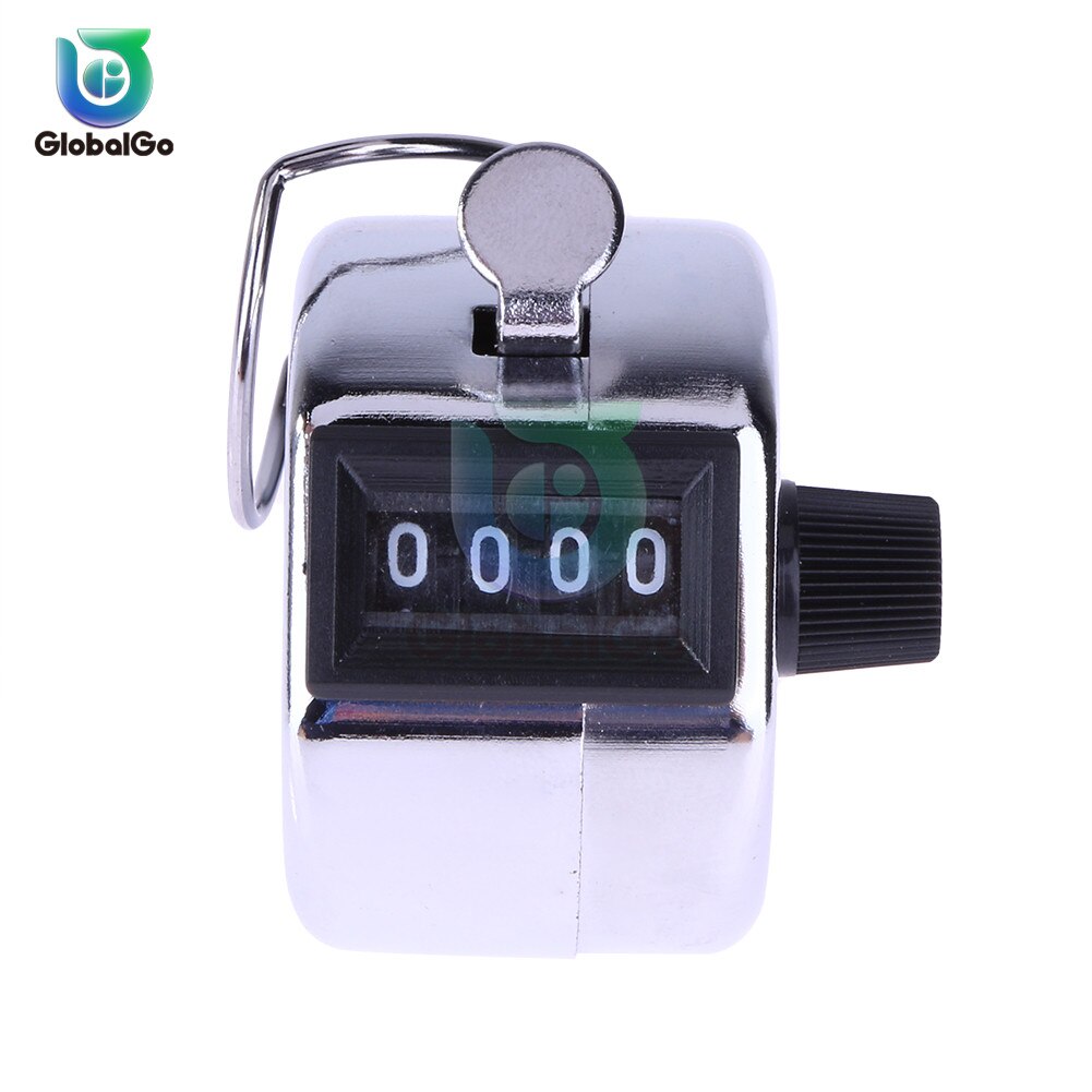 4 Digit Number Hand Held Tally Counter Digital Gol... – Grandado