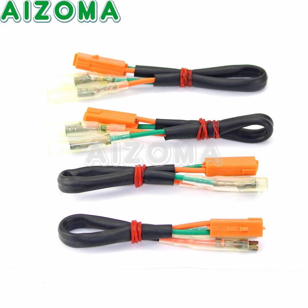 4pc Motorrad Blinker Draht Adapter Blei Stecker Ka... – Vicedeal