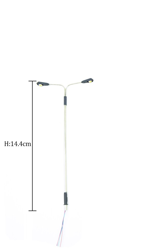 10PCS Scale Model Light Street Lamp Building Train... – Grandado