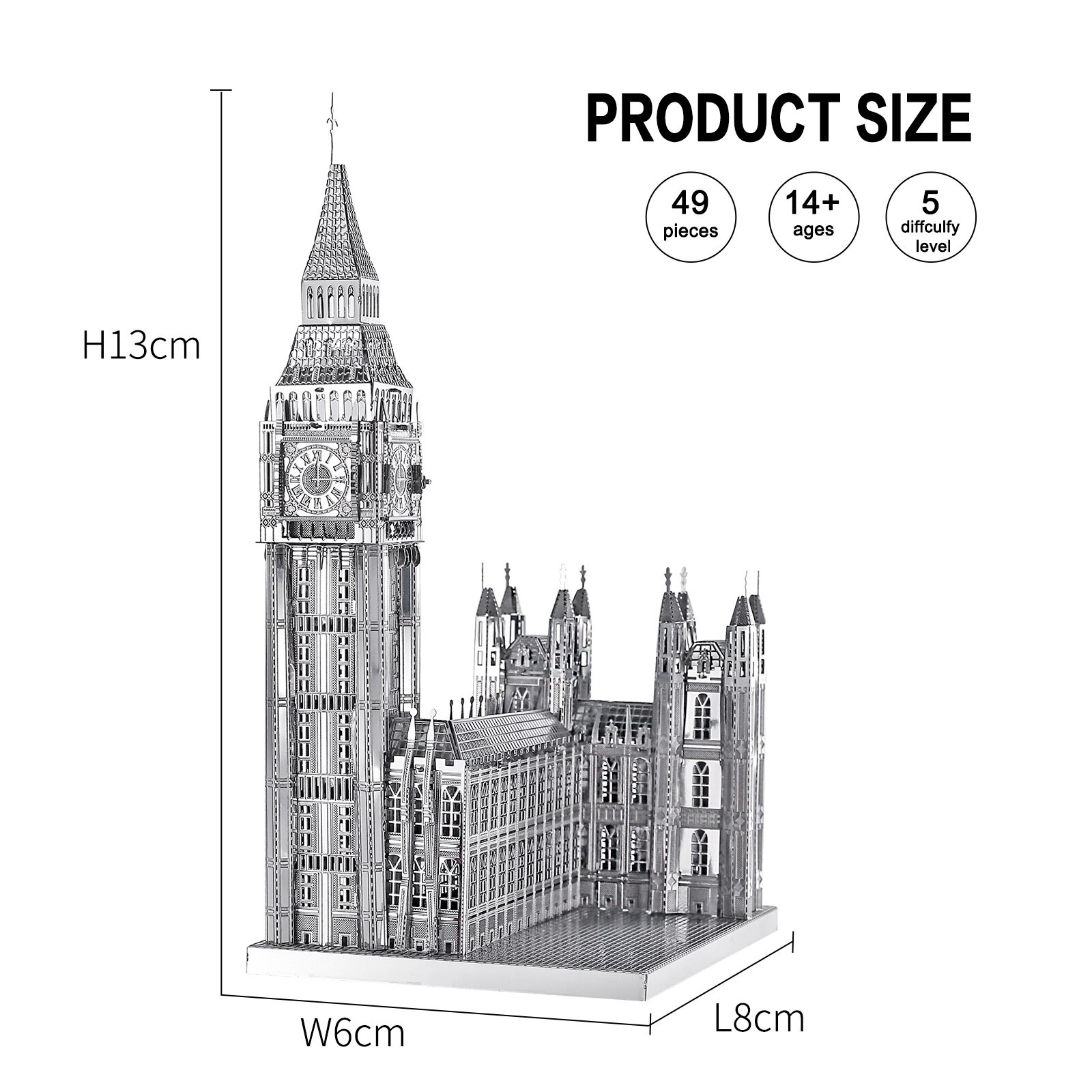 Big Ben Diy Architectonisch Gebouw Schaalmodel 3D ... – Grandado