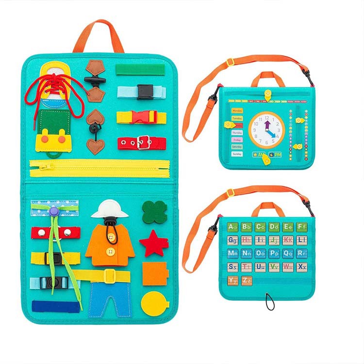 Sensory Play Board Busy Board Montessori Leaning T... – Grandado