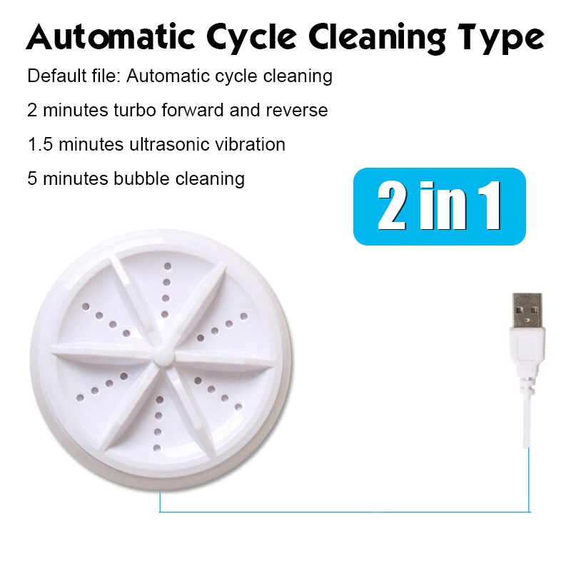 Foldable Mini Washing Household Machine Rotating U... – Vicedeal
