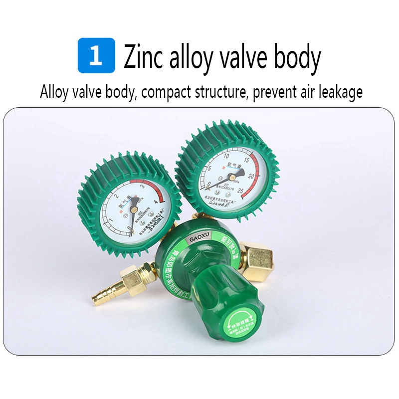 Oxygen Gas Bottle Regulators O2 Reducing Pressure ... – Grandado