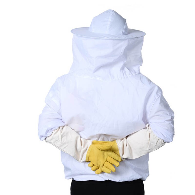 Beekeeping coat pulled over overalls protective eq... – Vicedeal