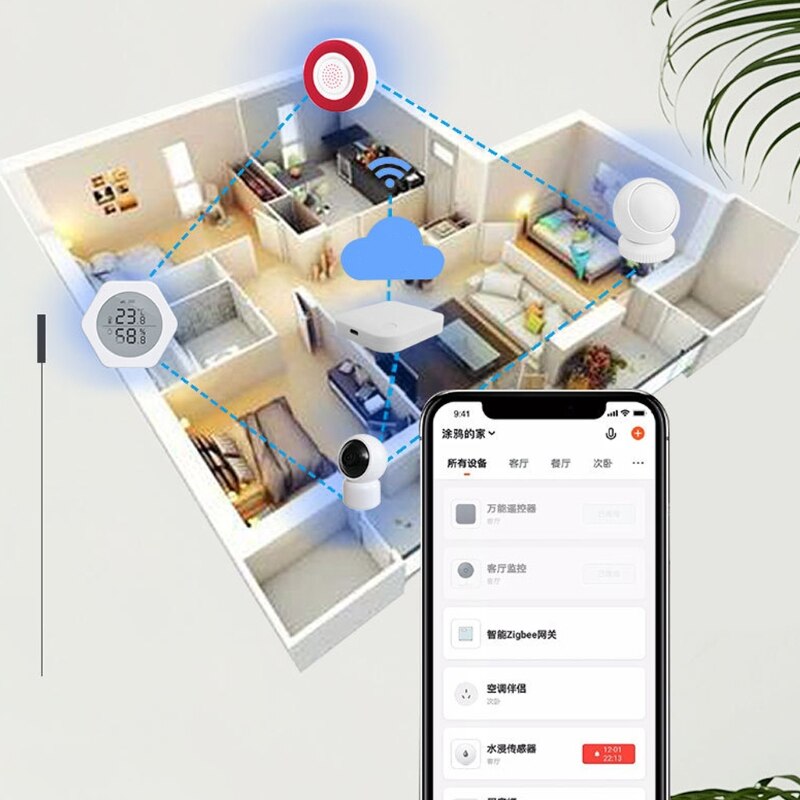 Hub Smart Gateway Wifi Multi Function Linkage Devi Vicedeal