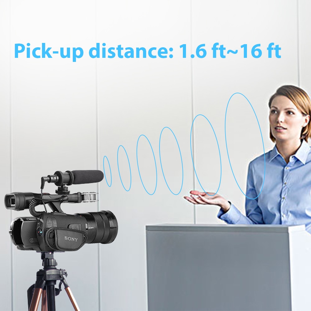 MAONO CM10S Smartphone DSLR Camera Video Microphon... – Grandado