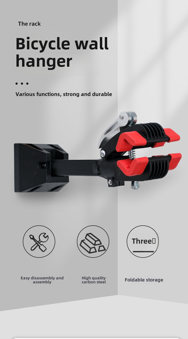 Bike Horizontal Wall Mount Hanger, Indoor Bicycle ... – Grandado
