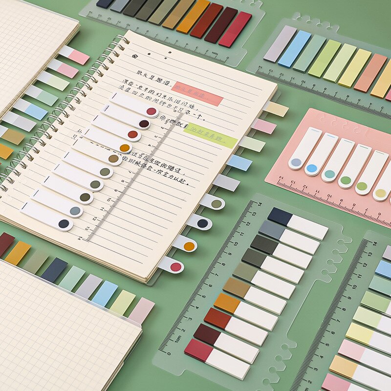 200 folhas/bloco colorido pegajoso notas bloco de ... – Grandado