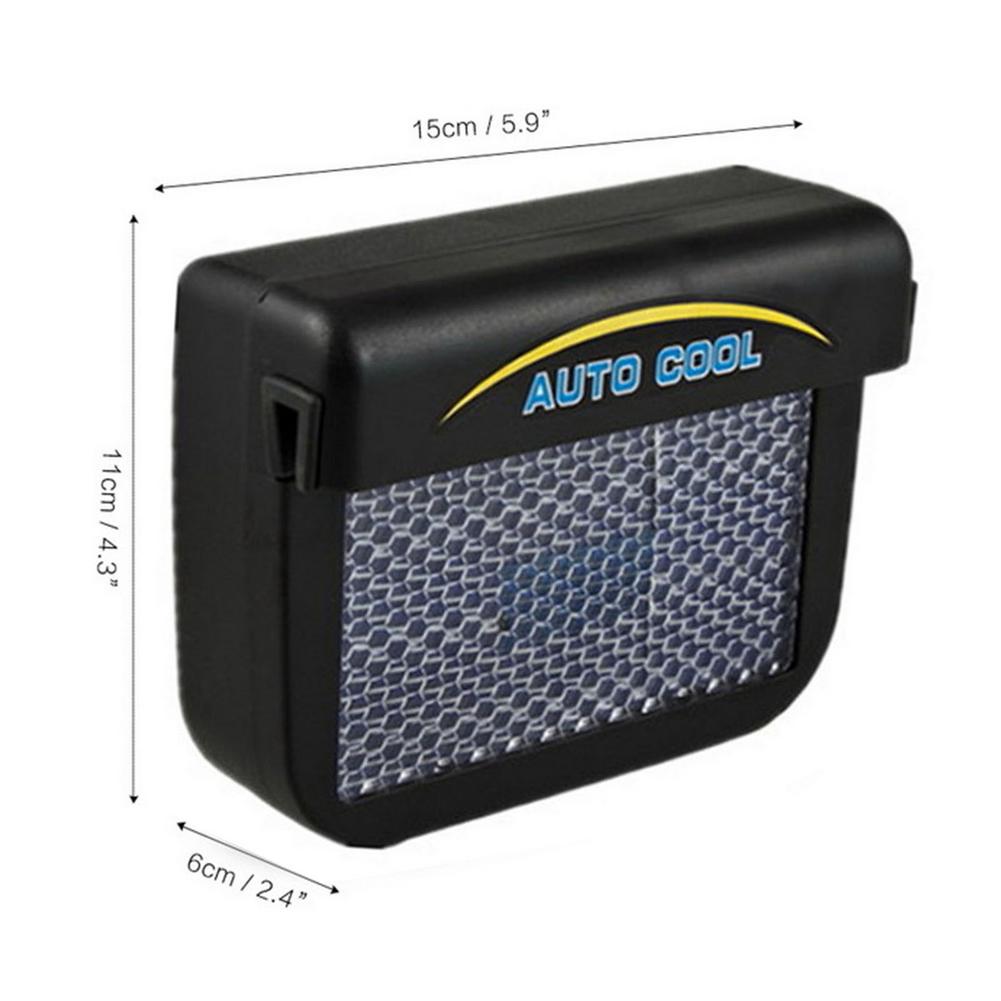 Solar Powered Fan Car Exhaust Fan Vehicle Cooling ... – Vicedeal