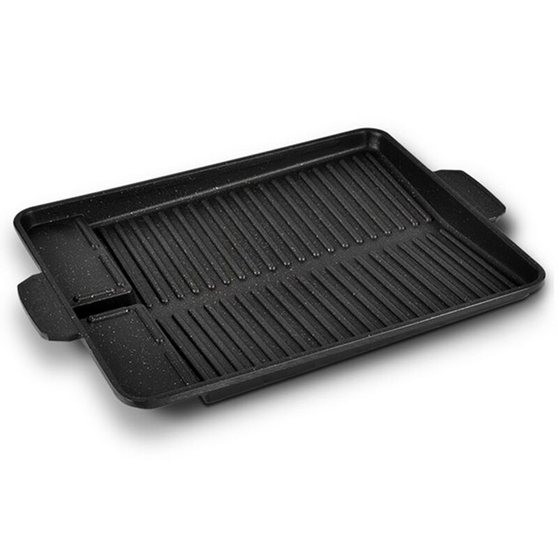 Camping Grills Barbecue Tray Rectangle Non-Stick G... – Vicedeal